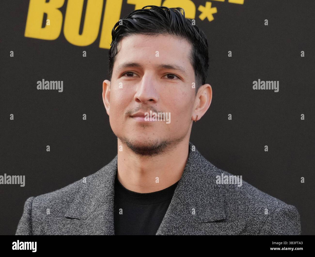 Los Angeles, USA. 28th Apr, 2025. Danny Ramirez arrives at the Marvel ...