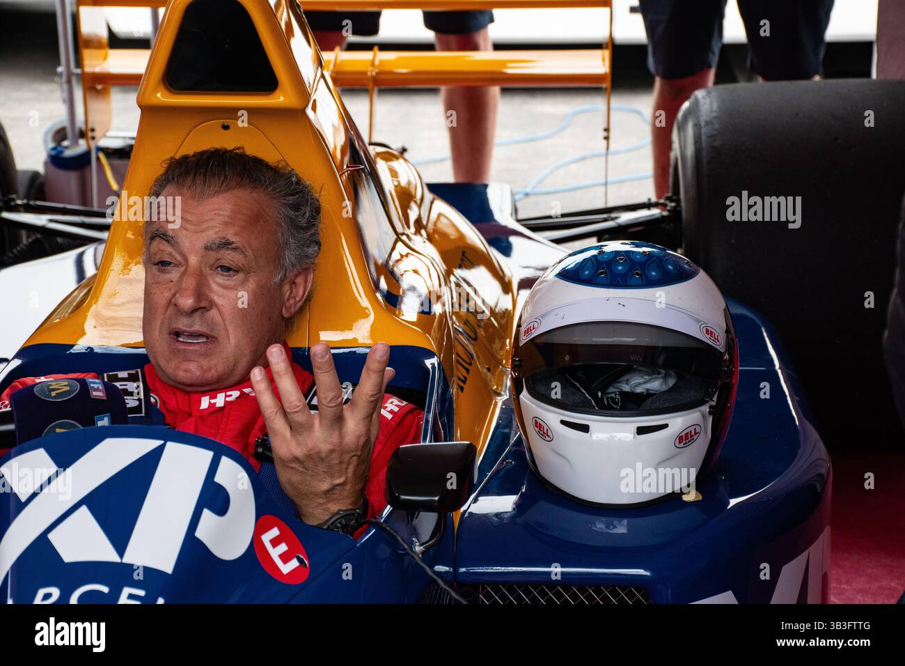 Jean Alesi, grand prix de France historique 2025 Stock Photo - Alamy