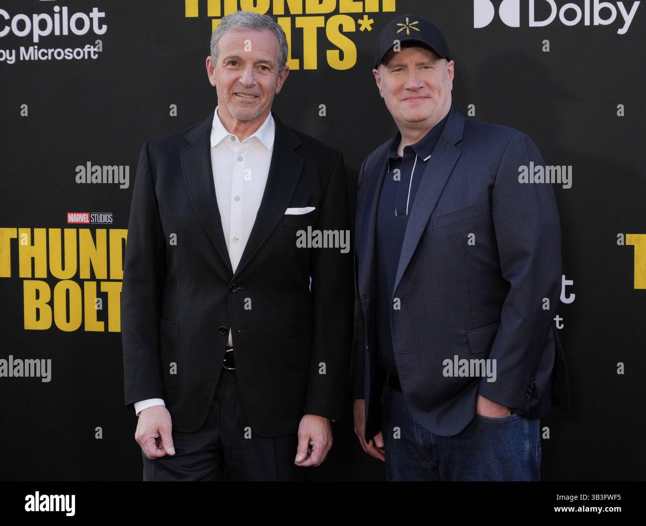 Los Angeles, USA. 28th Apr, 2025. (L-R) Bob Iger and Paul Feig at the ...