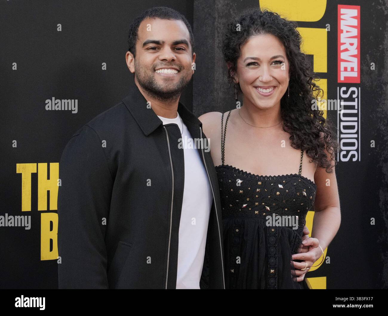 Los Angeles, USA. 28th Apr, 2025. (L-R) Isaac Robinson-Smith and Ronni ...