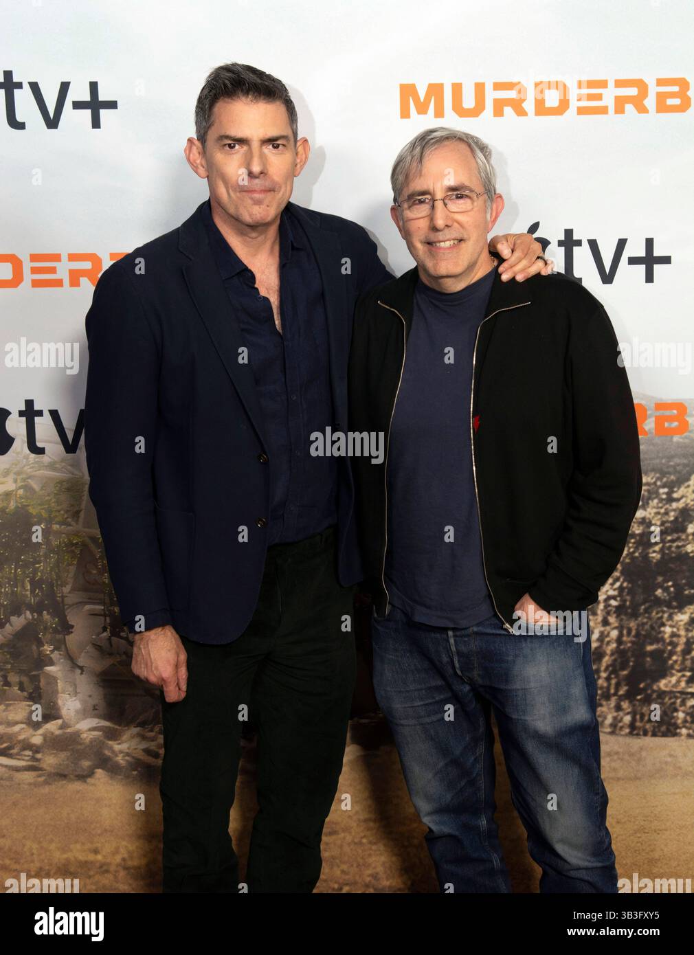 April 28, 2025, New York, New York, United States: Chris Weitz and Paul ...