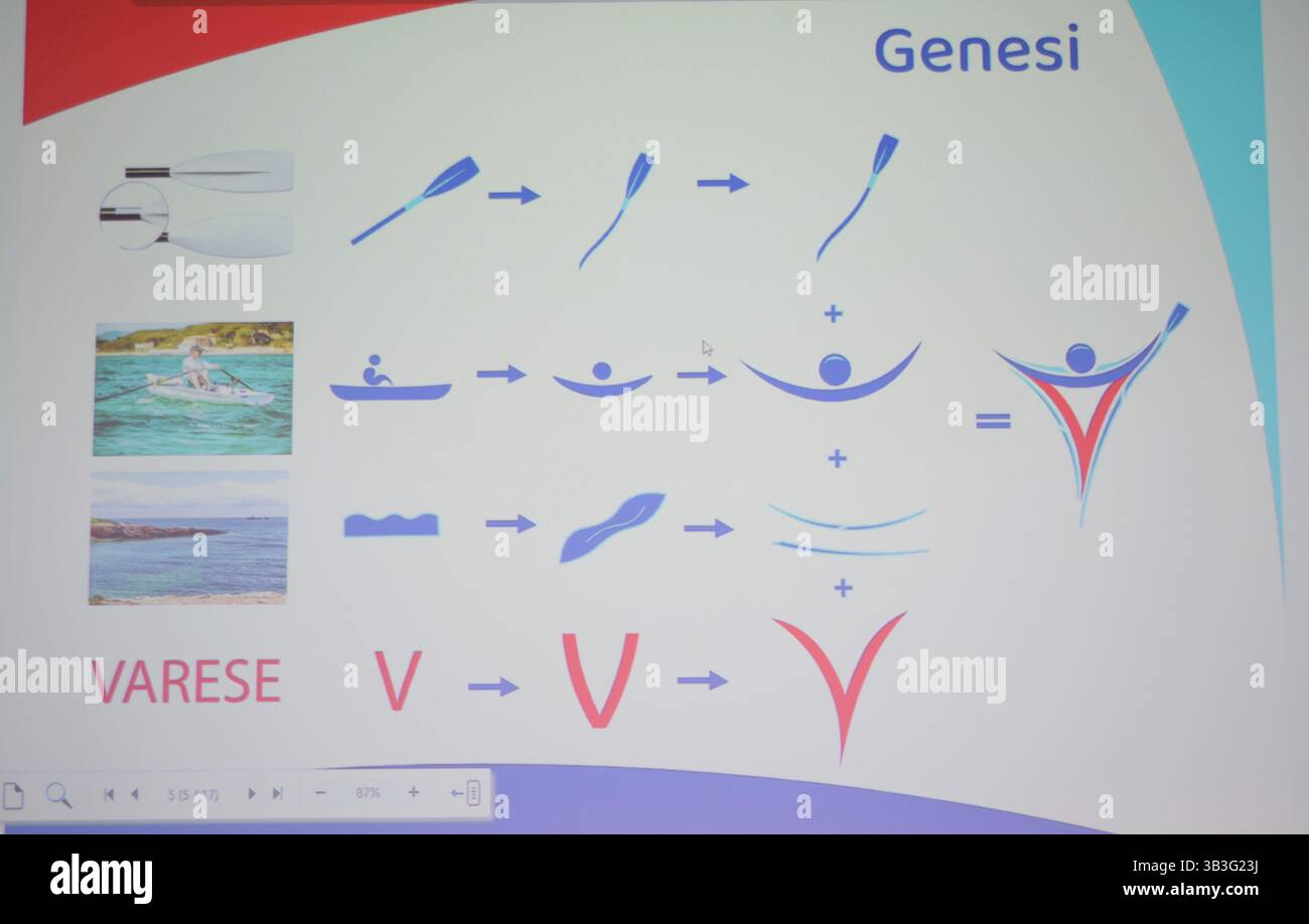 Varese, . 29th Apr, 2025. Varese, Italy Preview of the new official ...