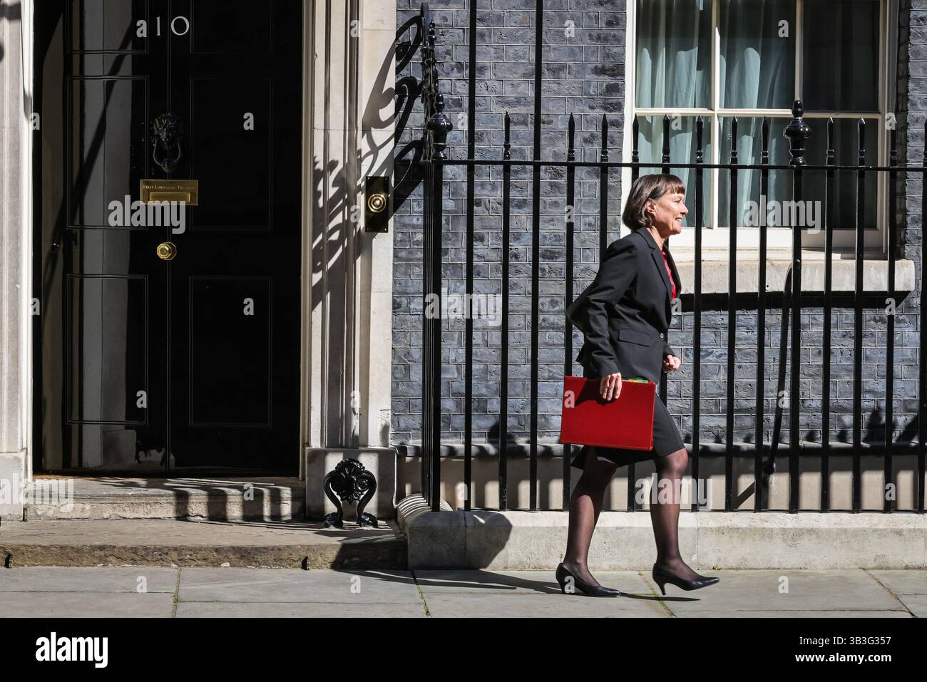London, UK. 29th Apr, 2025. Jo Stevens, Secretary of State for Wales ...