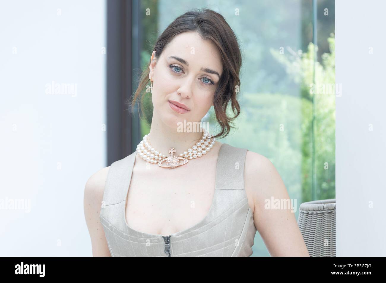 Rome, Italy. 28th Apr, 2025. Italian actress Giulia Schiavo attends the photocall of the film ...