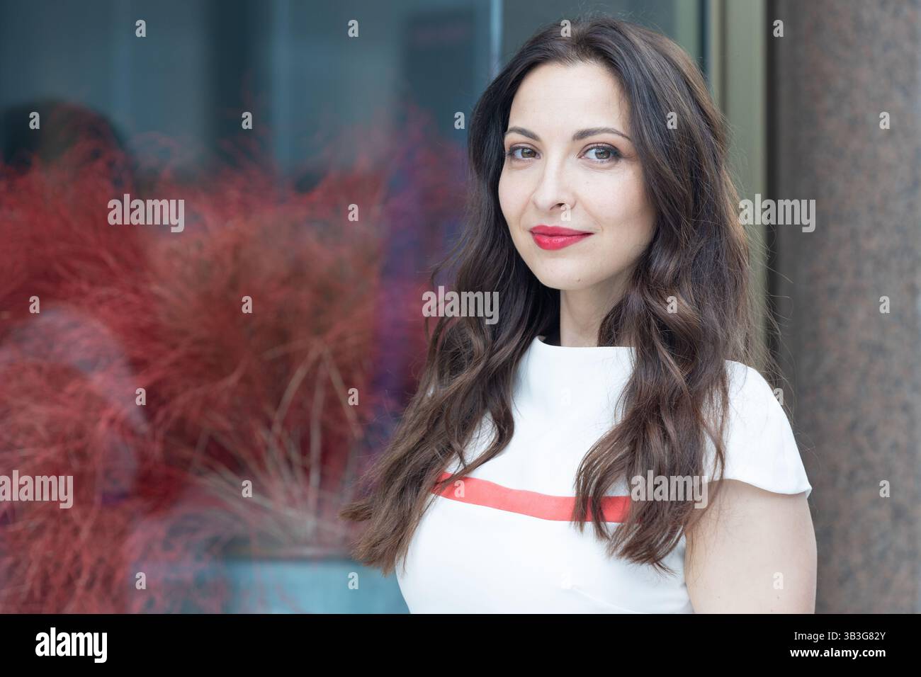 Rome, Italy. 28th Apr, 2025. Italian actress Antonella Carone attends the photocall of the film ...