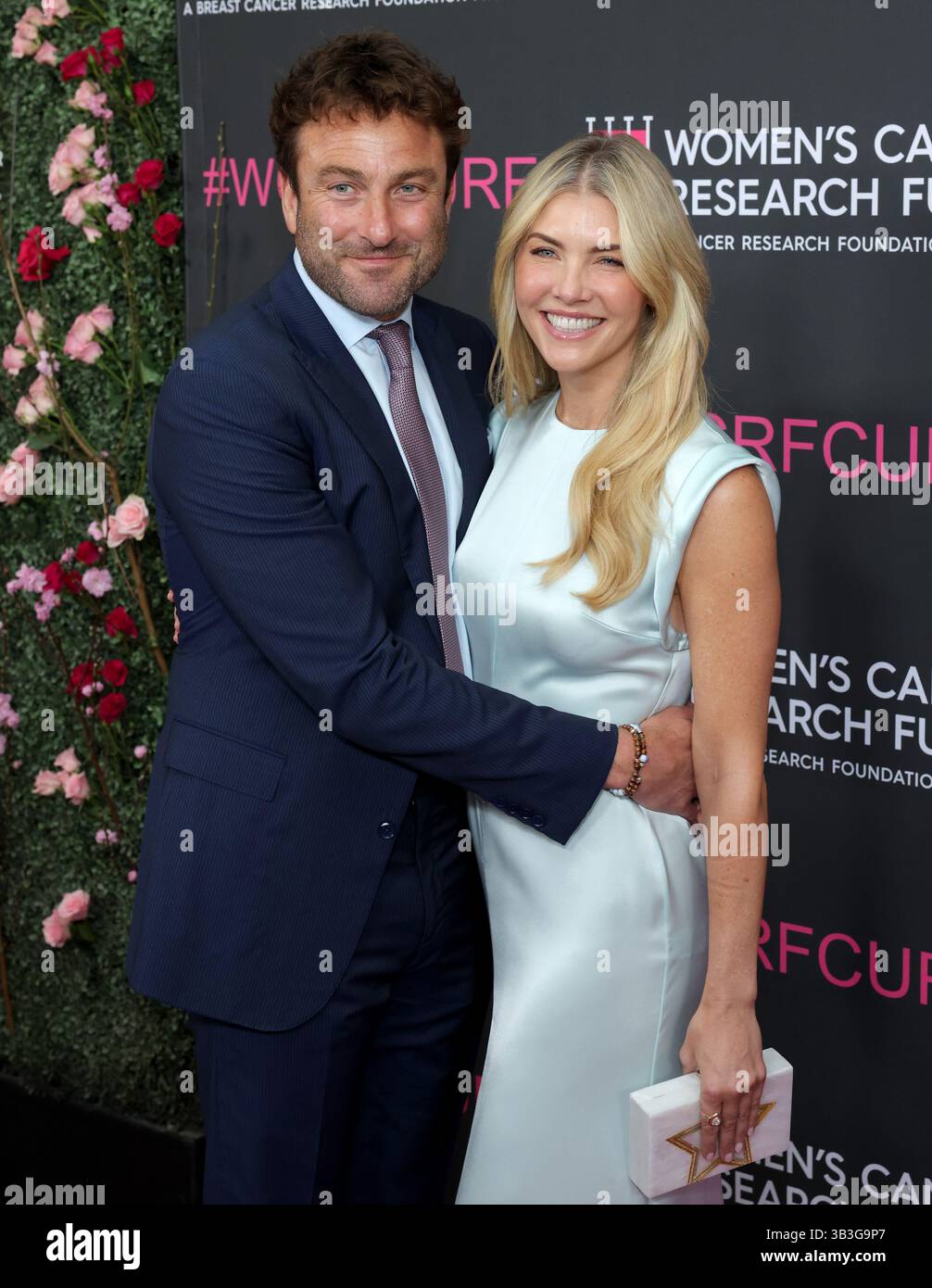 Justin Gimelstob and Amanda Kloots arrive for "An Unforgettable Evening ...
