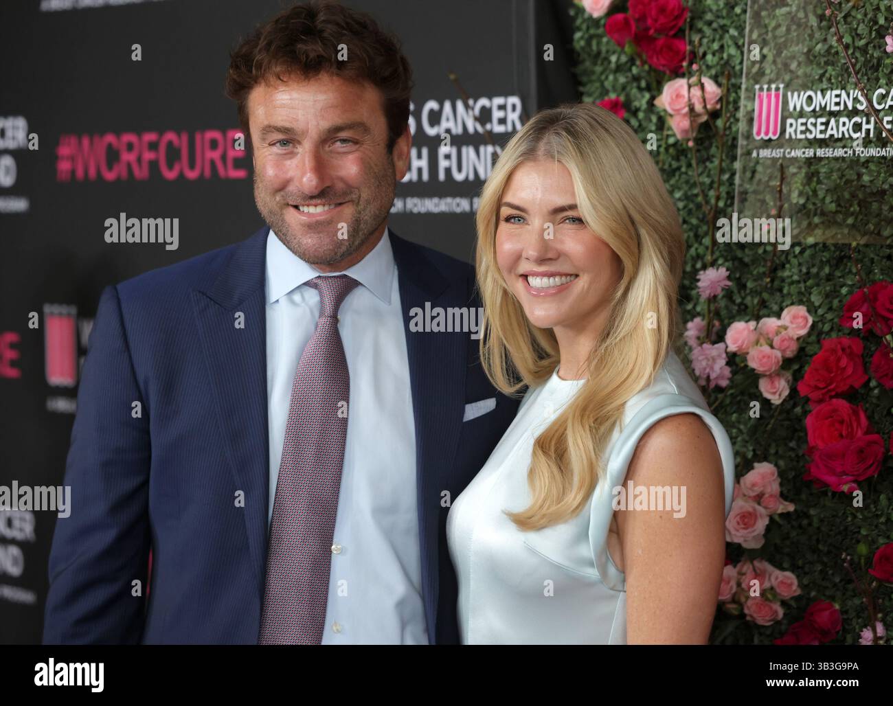 Justin Gimelstob and Amanda Kloots arrive for "An Unforgettable Evening ...