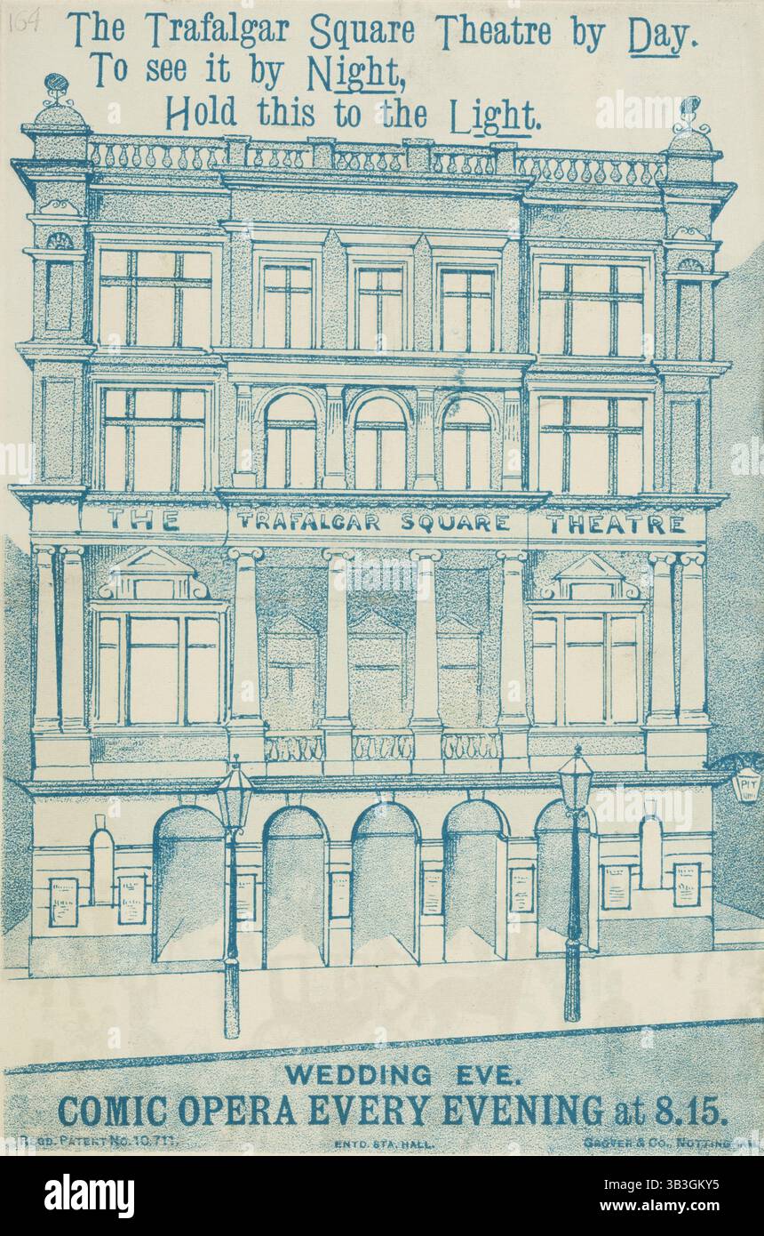 Victorian music hall poster hi-res stock photography and images - Alamy