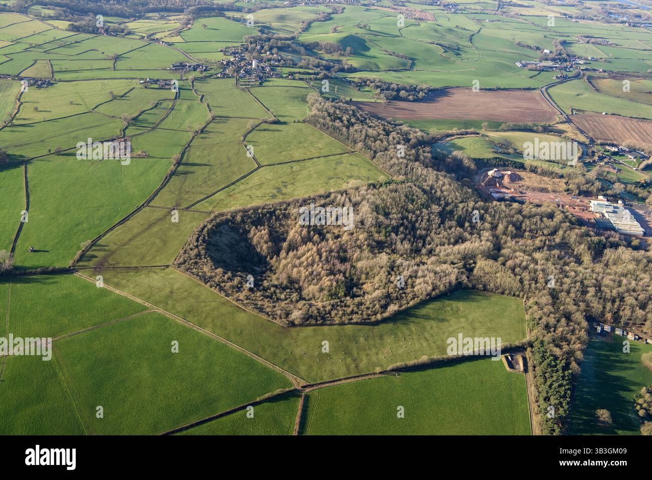 Hanbury crater hi-res stock photography and images - Alamy
