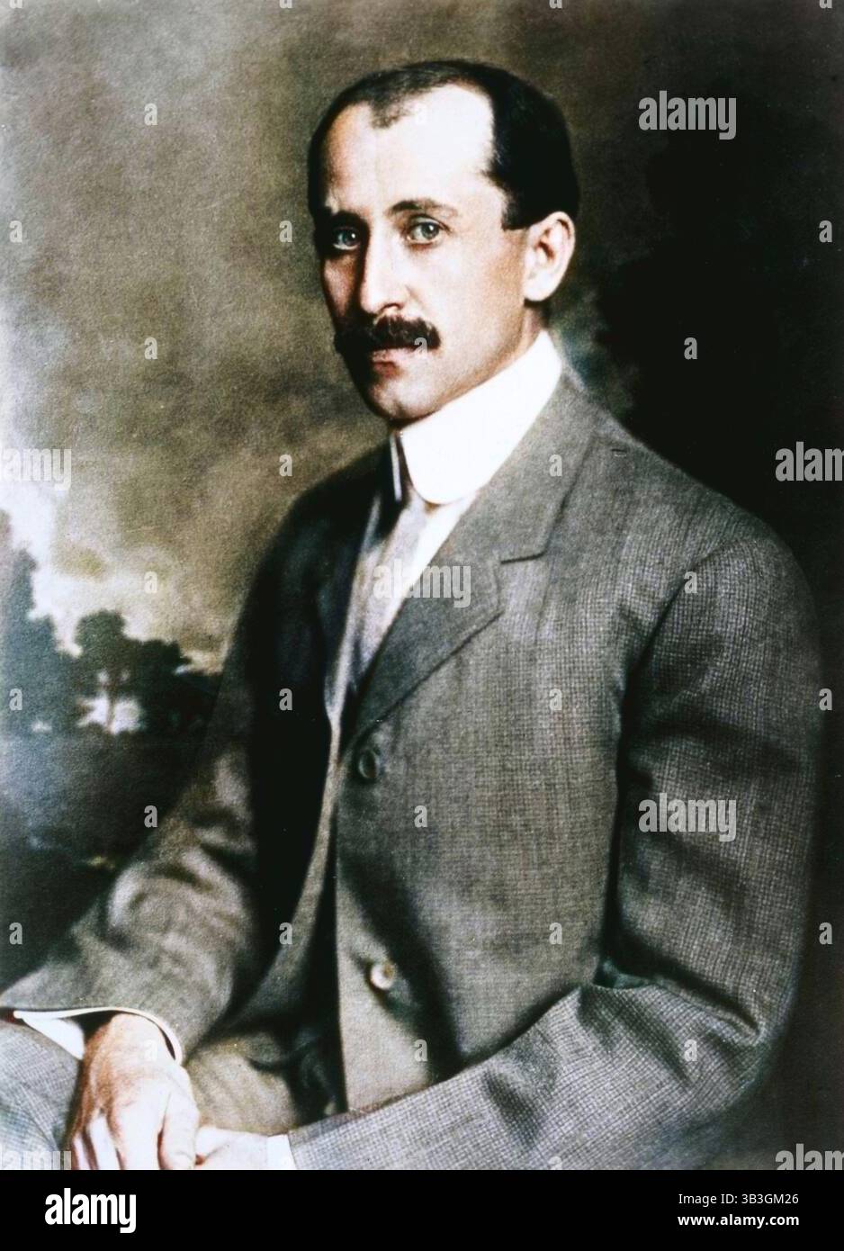Orville Wright (1871-1948), American aeronautical pioneer, younger of ...