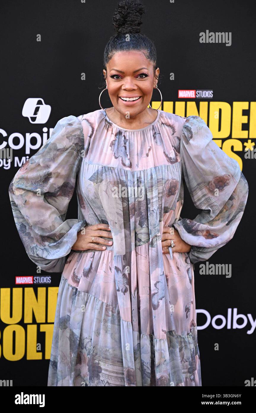 Yvette Nicole Brown bei der Weltpremiere des Kinofilms Thunderbolts im Dolby Theatre. Los ...