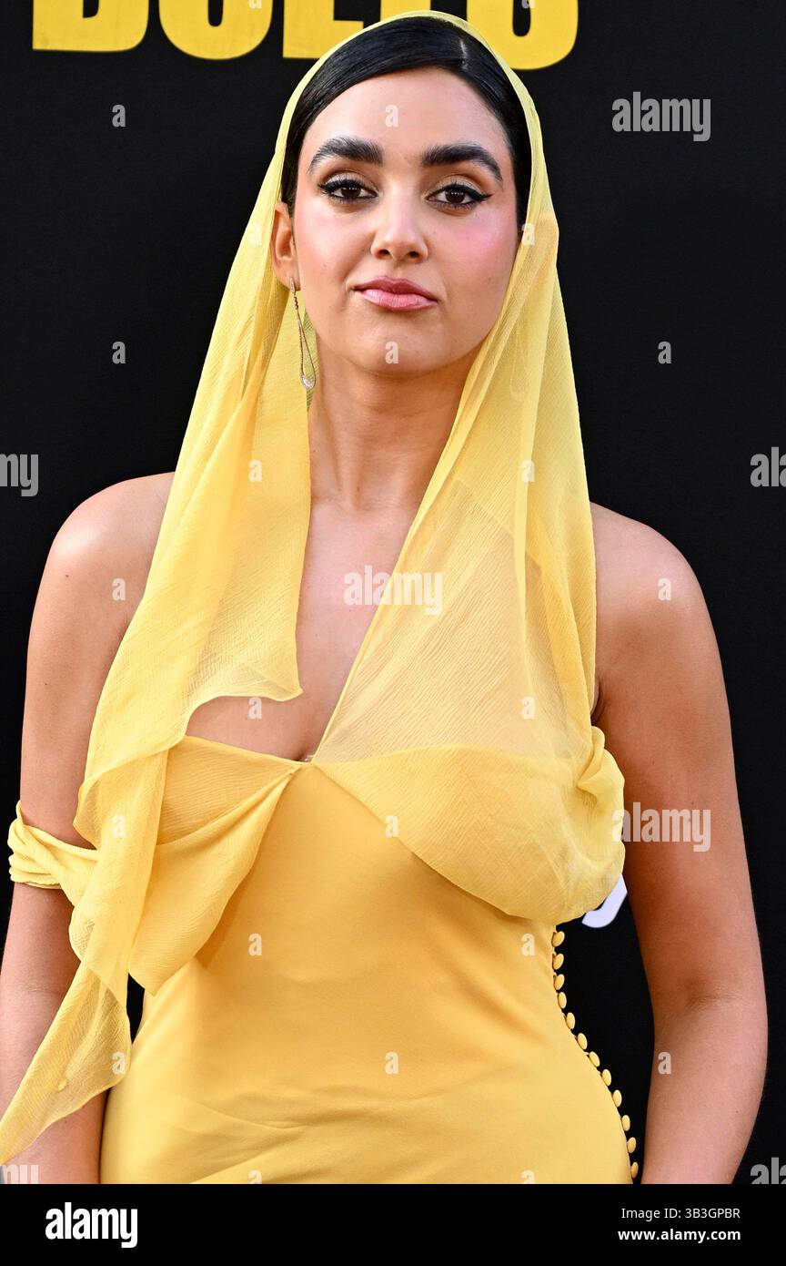 Geraldine Viswanathan bei der Weltpremiere des Kinofilms Thunderbolts ...