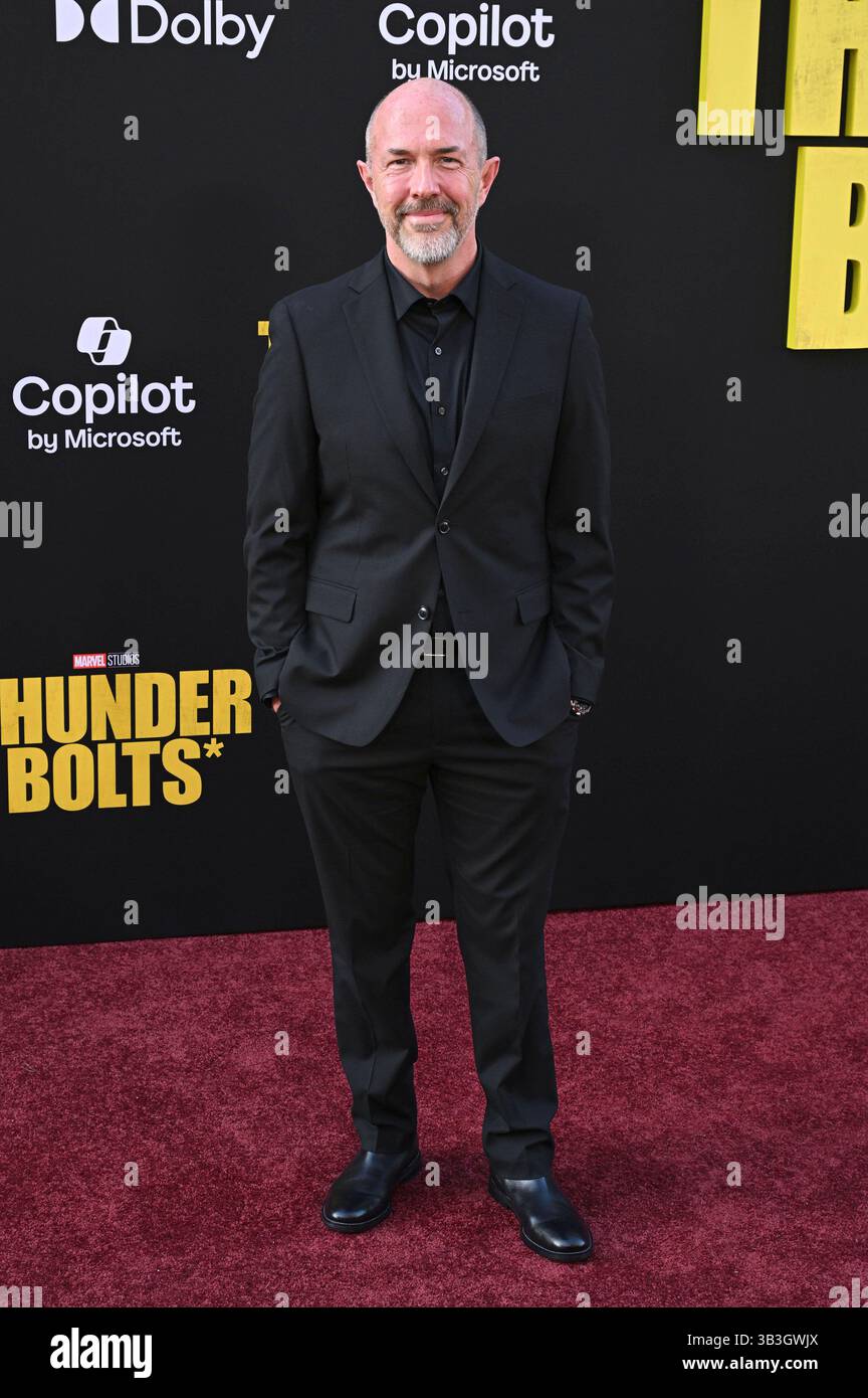 Eric Lange bei der Weltpremiere des Kinofilms Thunderbolts im Dolby ...