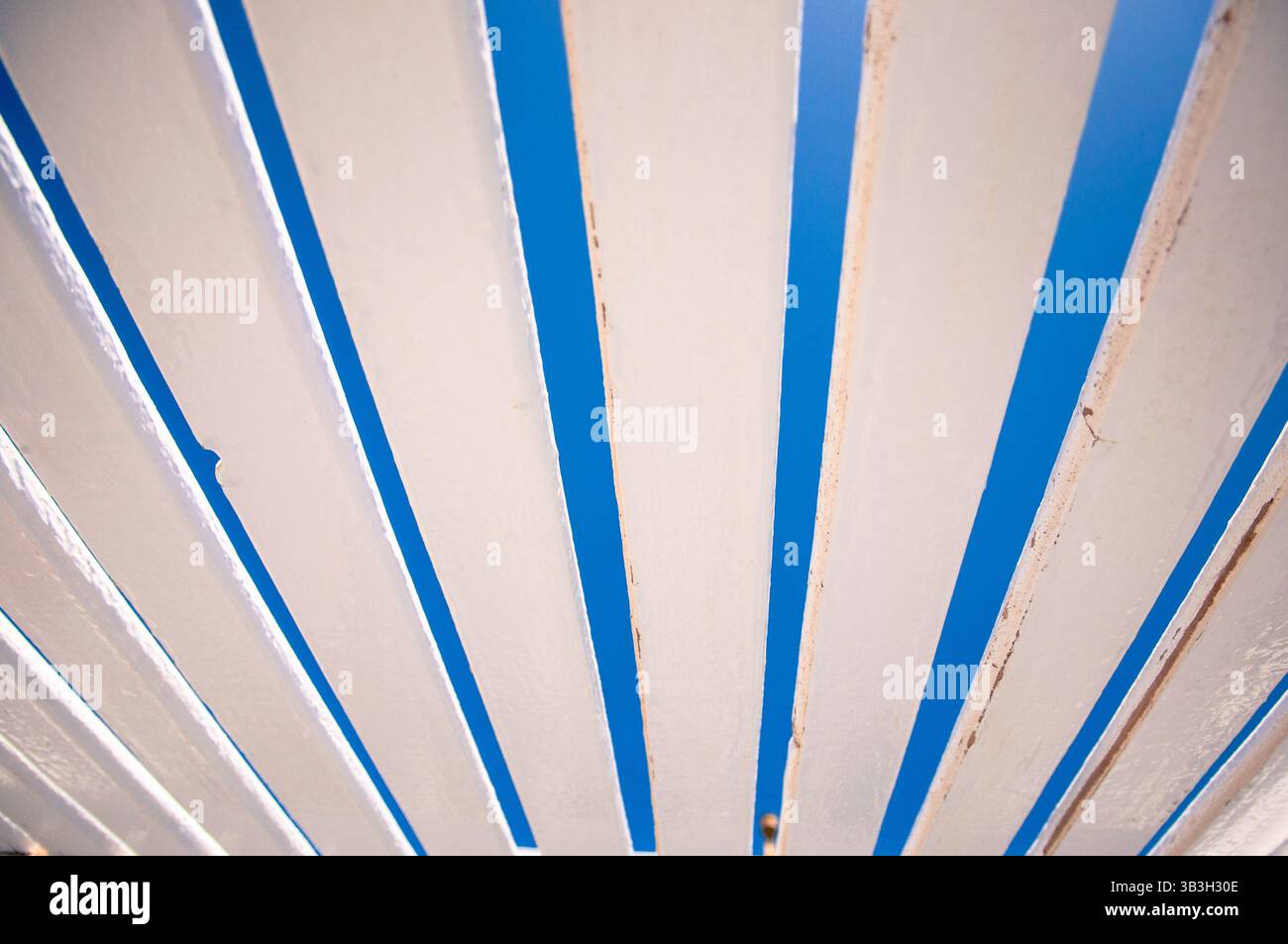 A wood stripes of ship in Red see Stock Photo - Alamy