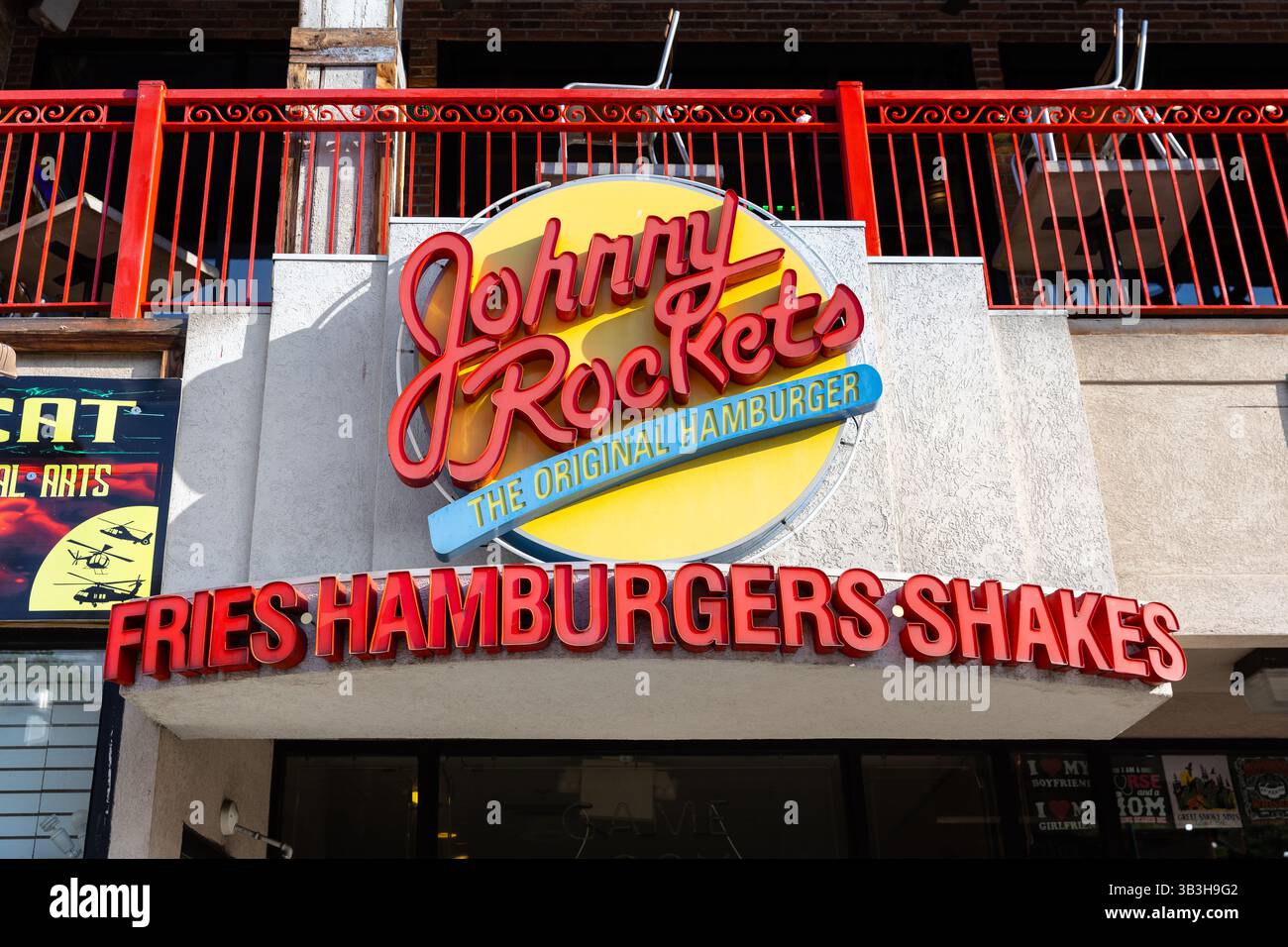 Johnny Rockets is an American food chain with locations all over the ...