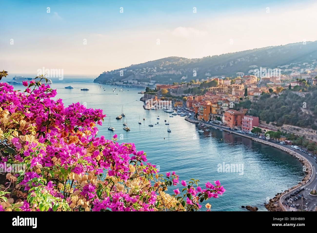 Villefranche-Sur-Mer Village on the French Riviera Stock Photo - Alamy