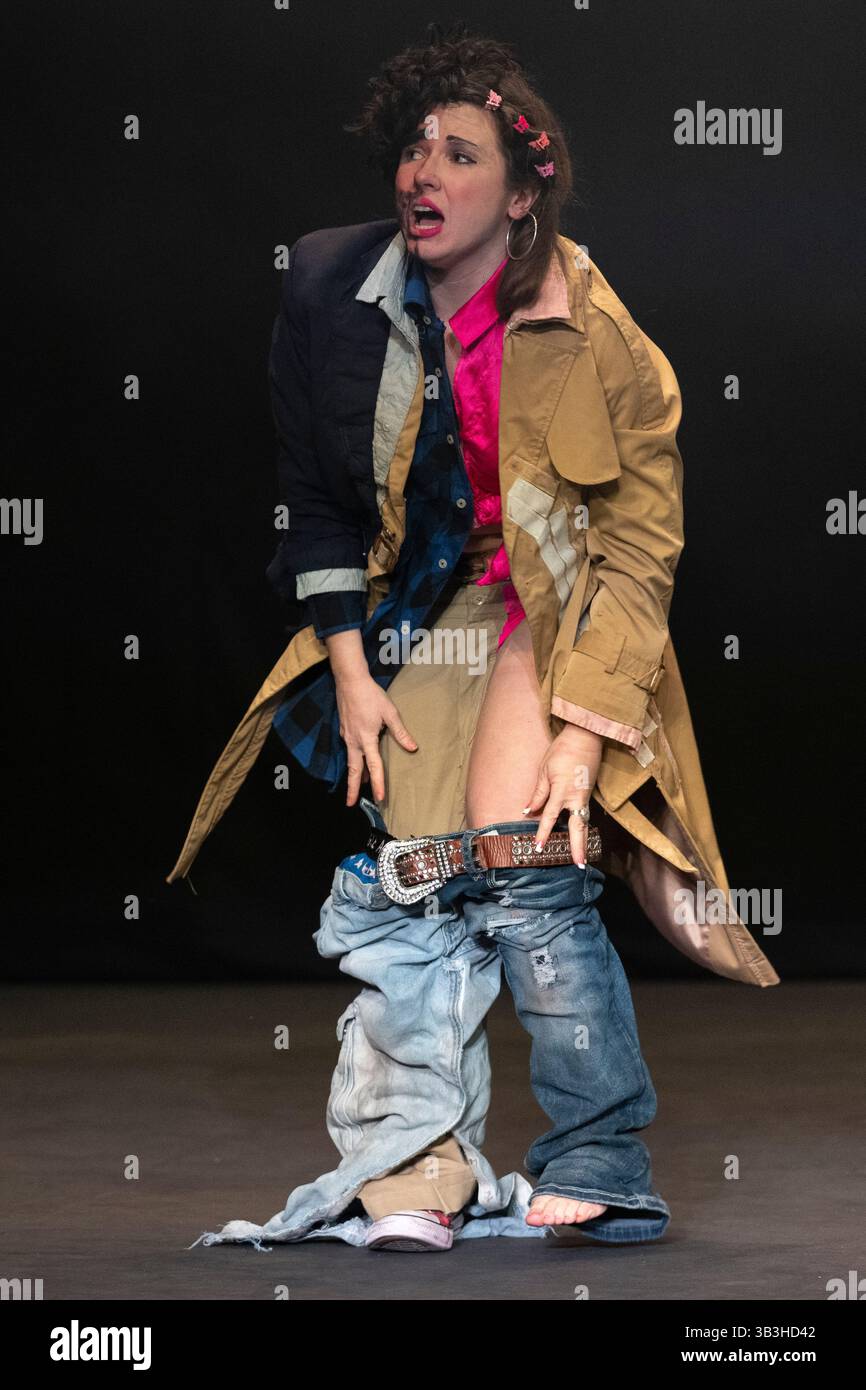 London Uk 29 April 2025 Natalie Palamides As Both The Male And