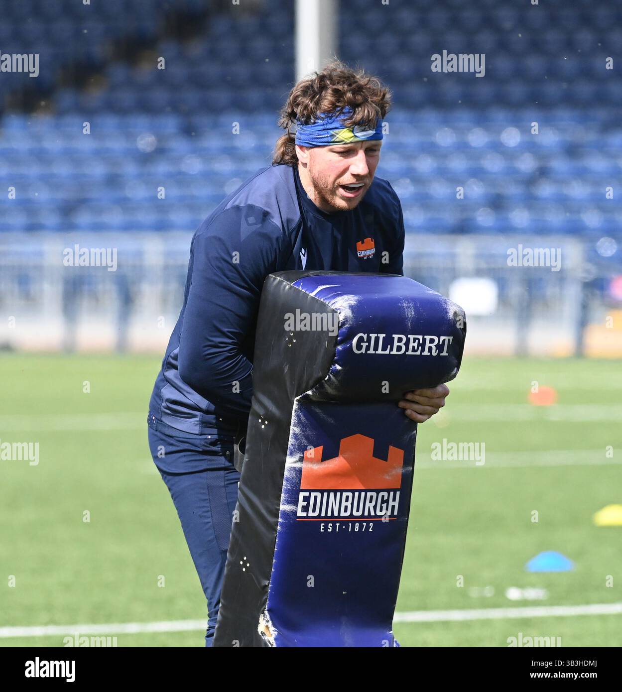 Hive Stadium Edinburgh.Scotland, UK. 29th Apr, 2025. Edinburgh Rugby ...
