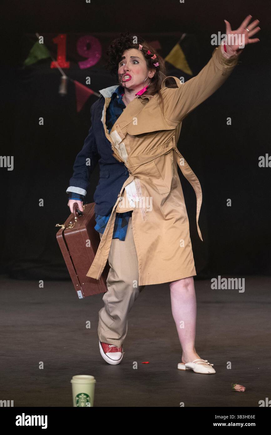 London, UK. 29 April 2025. Natalie Palamides, as both the male and ...