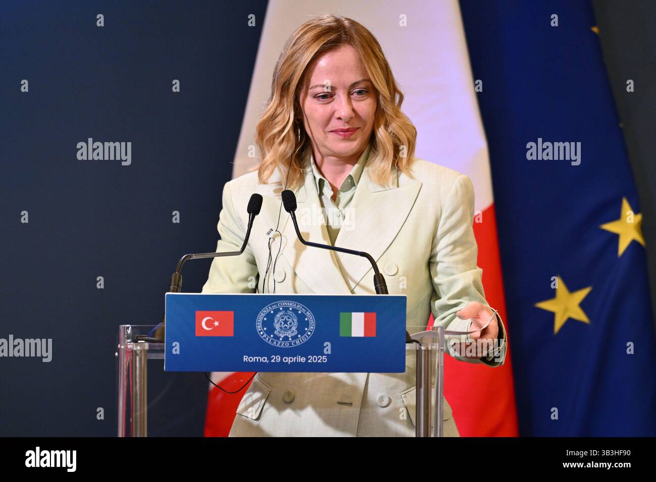 Press statements of Prime Minister Giorgia Meloni and President of ...