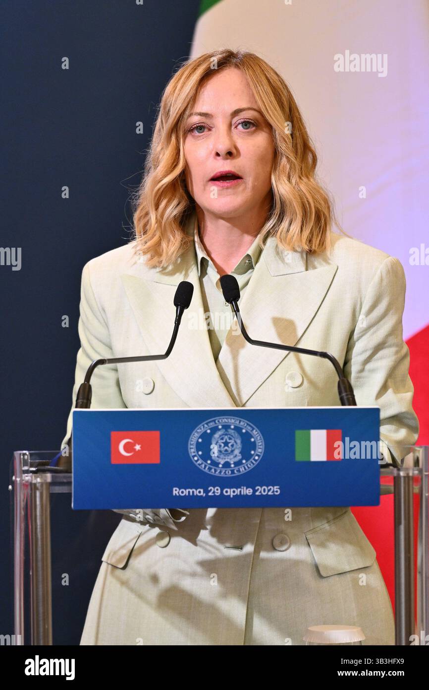 Press statements of Prime Minister Giorgia Meloni and President of ...