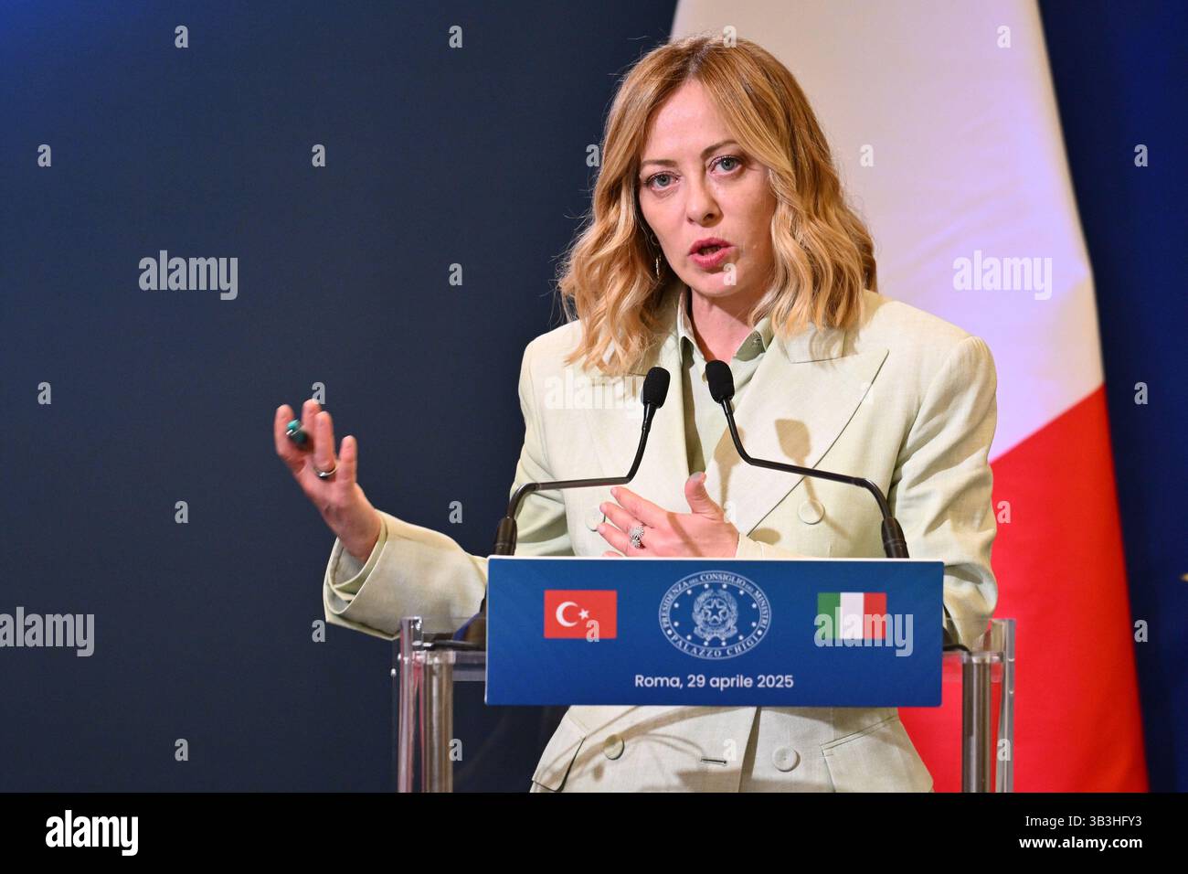 Press statements of Prime Minister Giorgia Meloni and President of ...