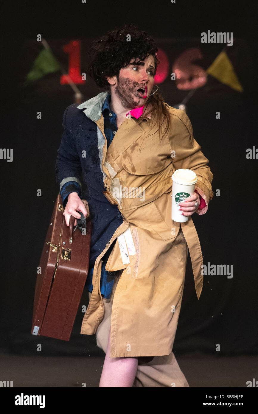 London, UK. 29 April 2025. Natalie Palamides, as both the male and ...