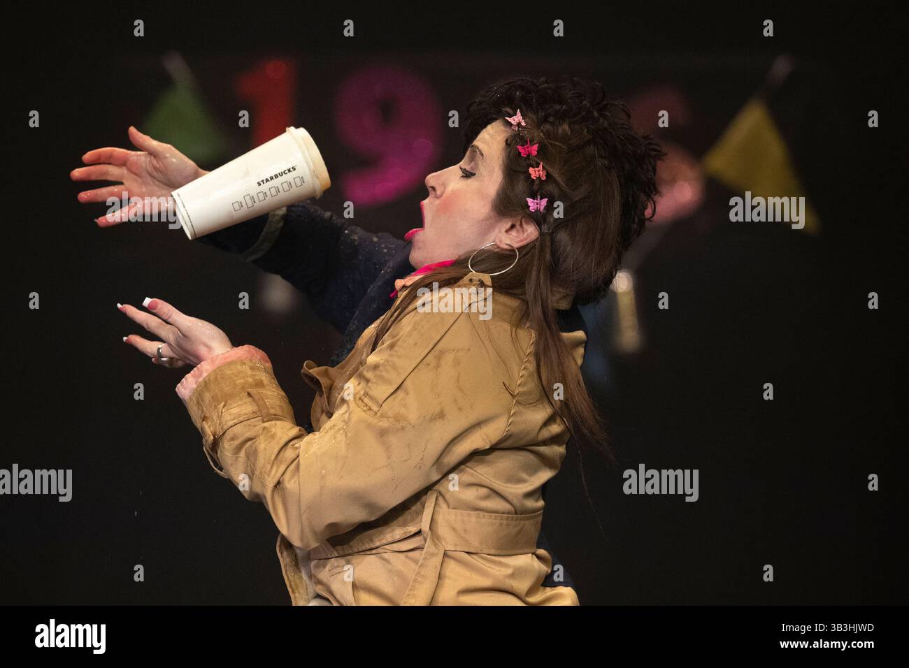 London, UK. 29 April 2025. Natalie Palamides, as both the male and ...
