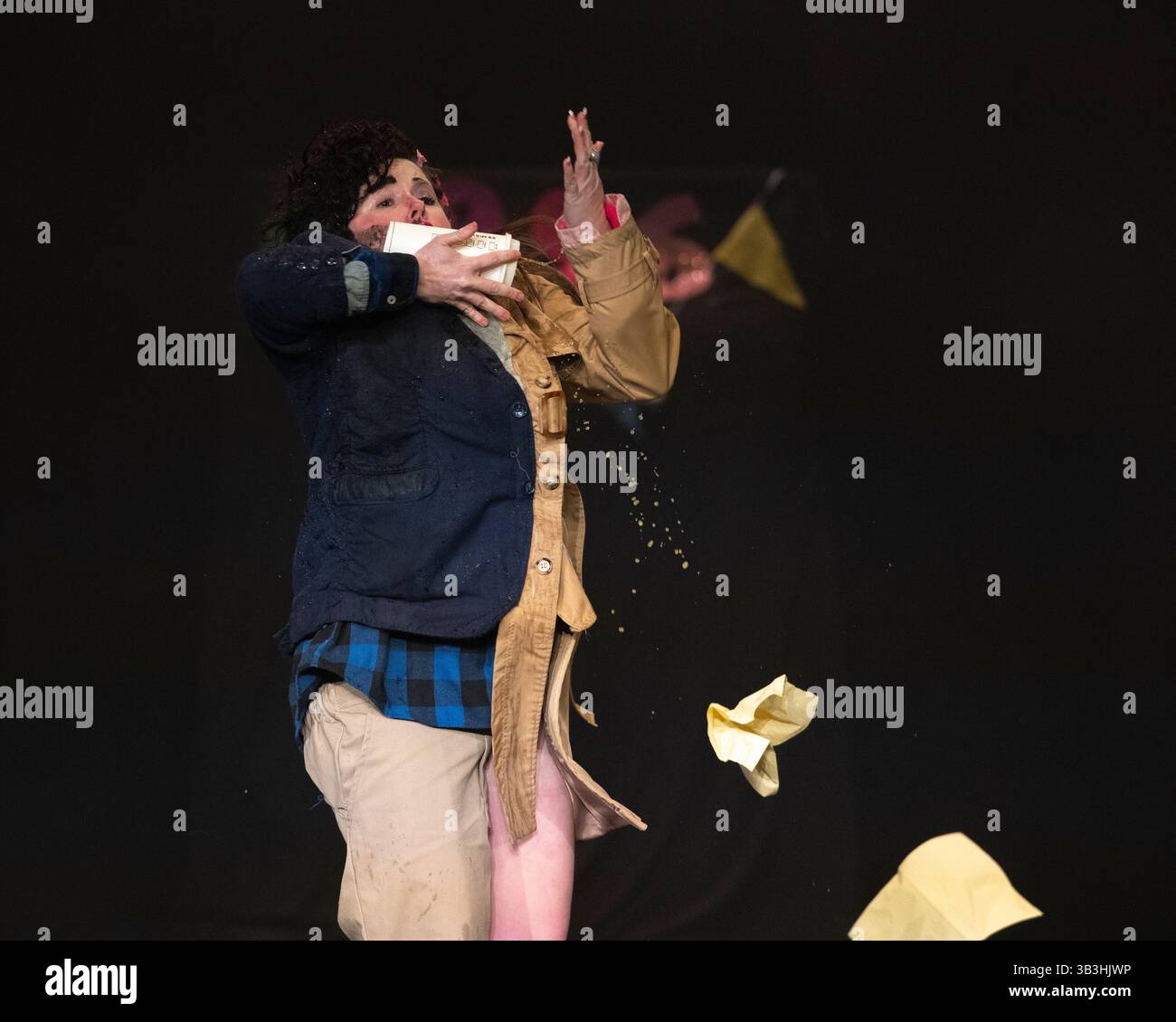 London, UK. 29 April 2025. Natalie Palamides, as both the male and ...