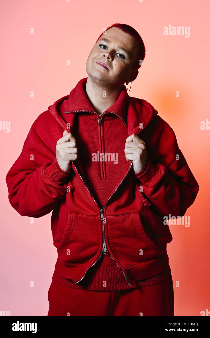 Red Sebastian (Seppe Herreman) poses for the photographer, Tuesday 29 ...