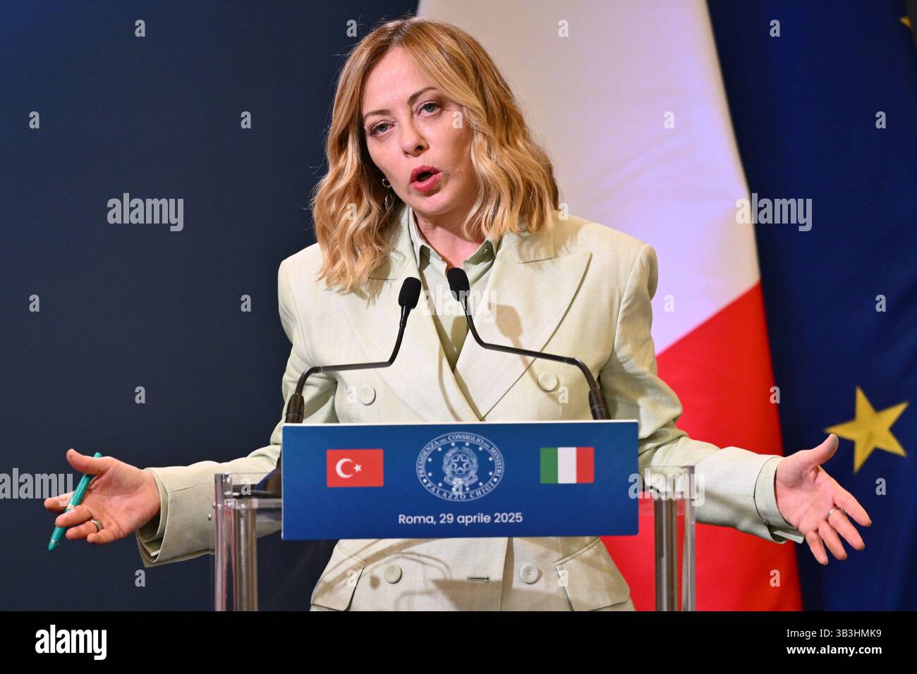 Press statements of Prime Minister Giorgia Meloni and President of ...