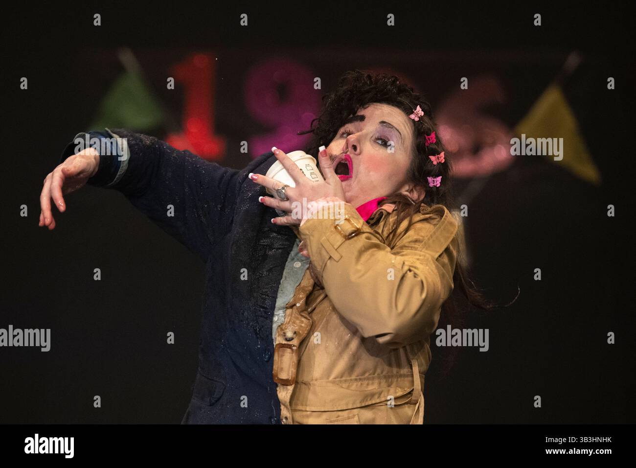London, UK. 29 April 2025. Natalie Palamides, as both the male and ...