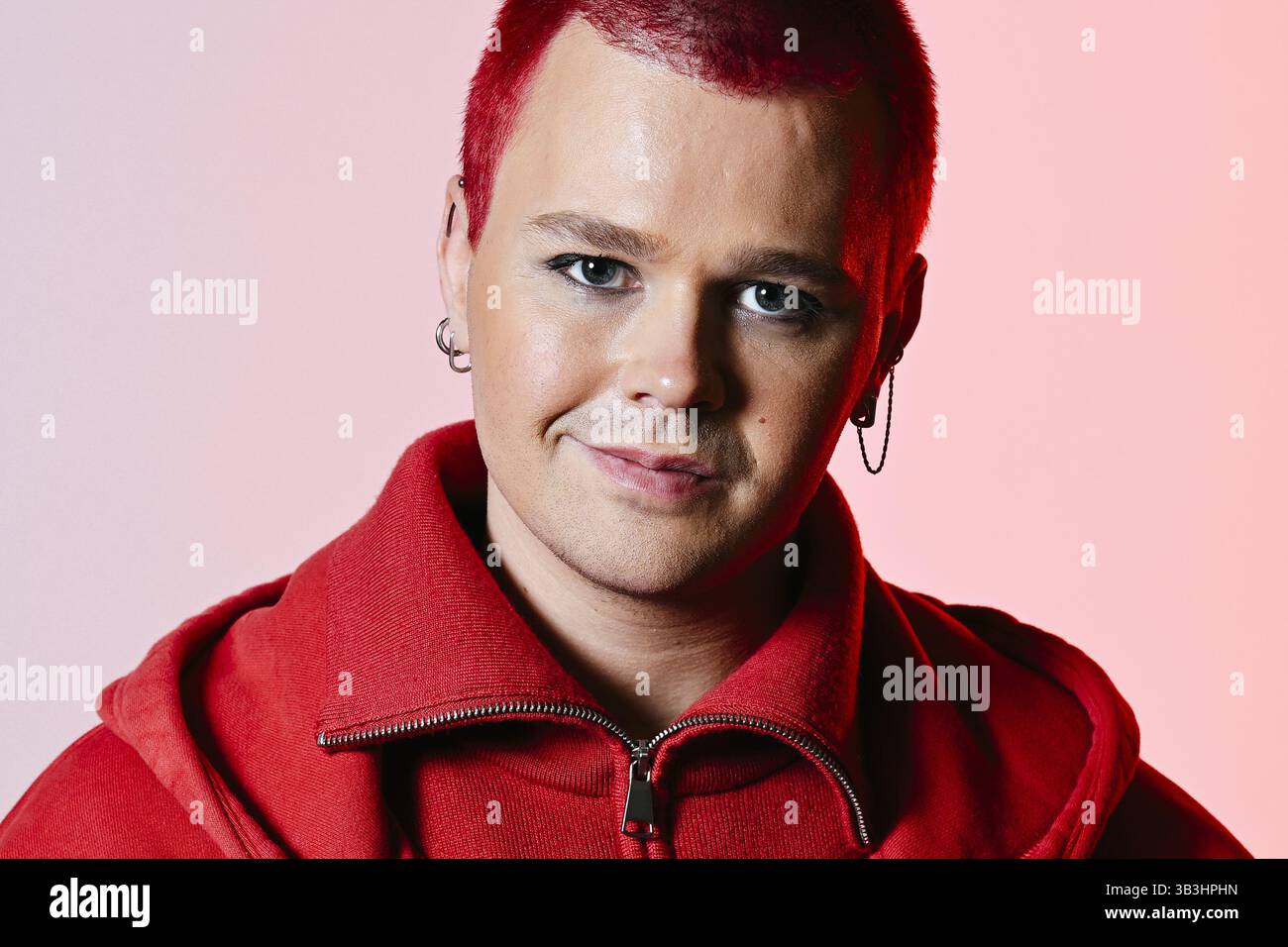 Red Sebastian (Seppe Herreman) poses for the photographer, Tuesday 29 ...