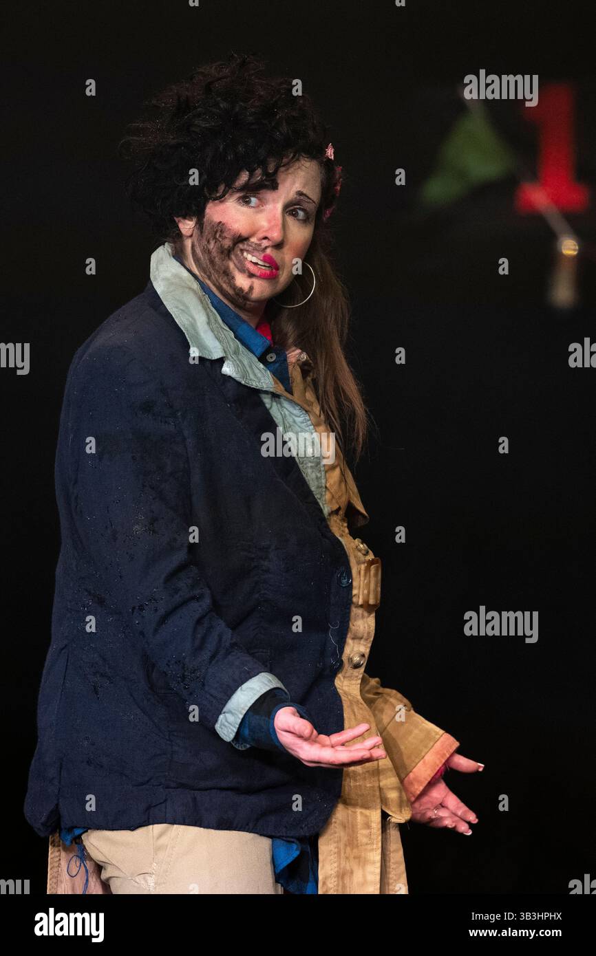London, UK. 29 April 2025. Natalie Palamides, as both the male and ...