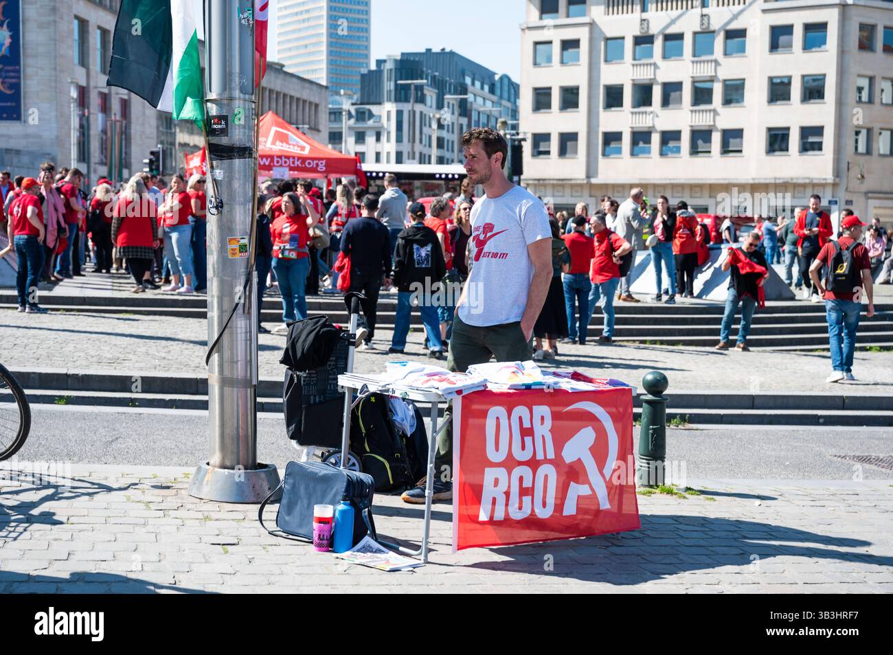 Anti Arizona measures regional demonstration by Abvv fgtb csc acv at ...