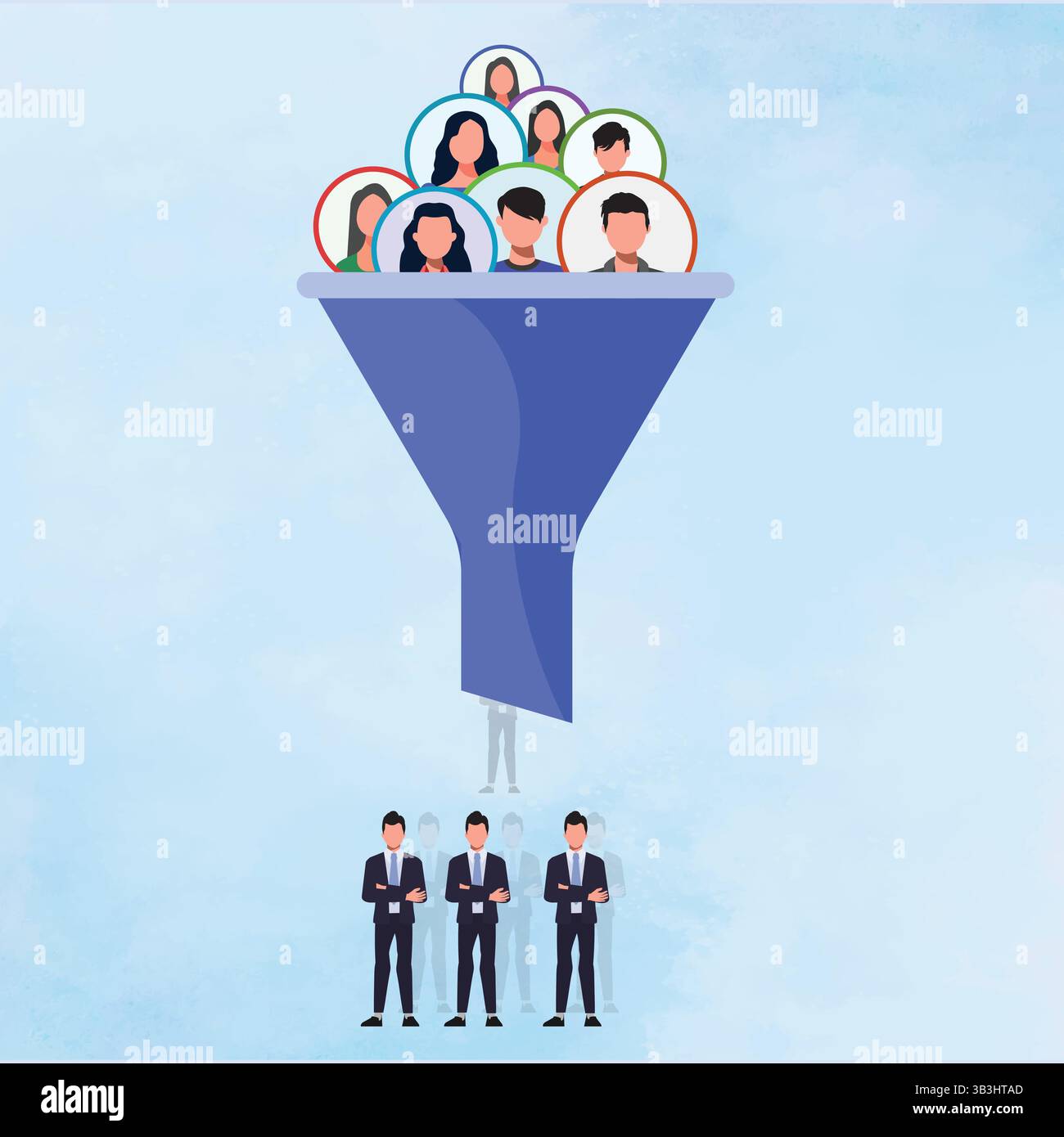 Customer profiles Stock Vector Images - Alamy