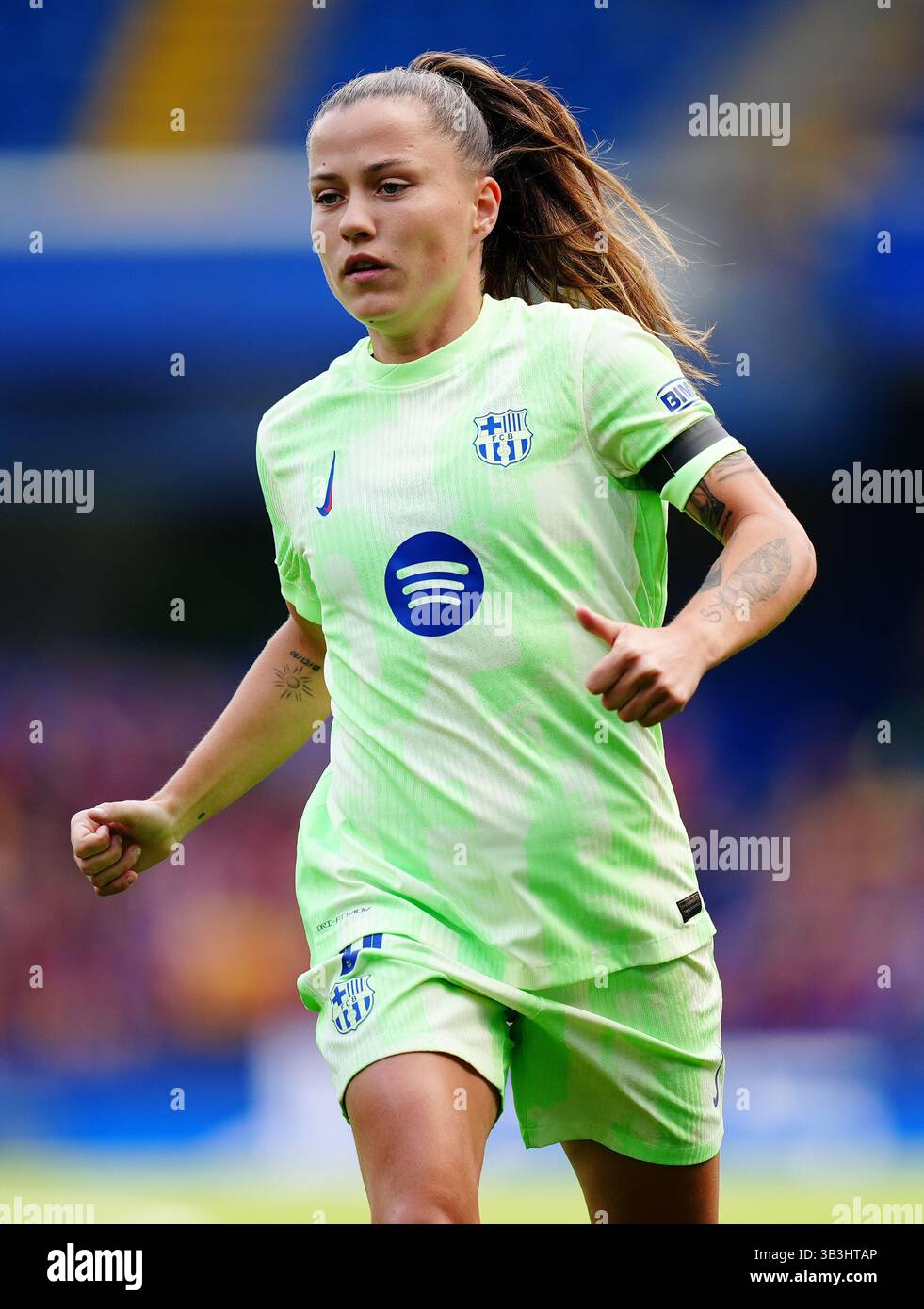Barcelona's Claudia Pina during the UEFA Women's Champions League semi ...