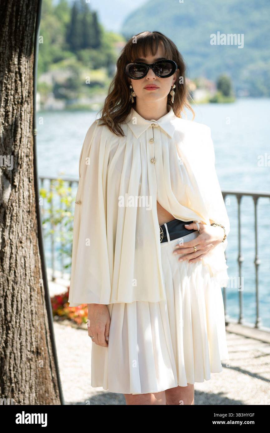 Como, Italy. 29th Apr, 2025. Beatrice Granno attending the Chanel ...