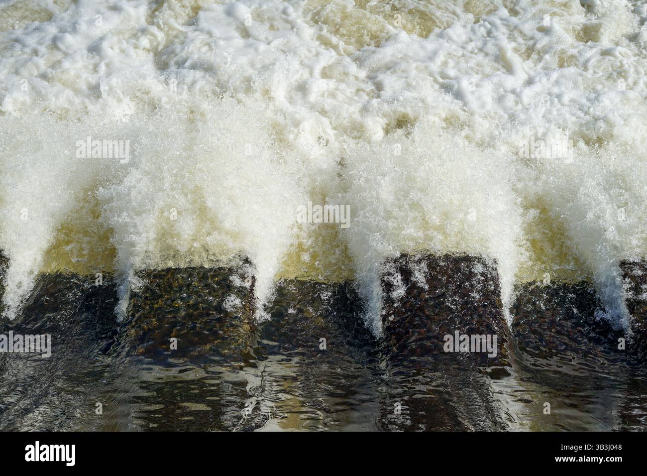 turbulent streams of water over rocks Stock Photo - Alamy