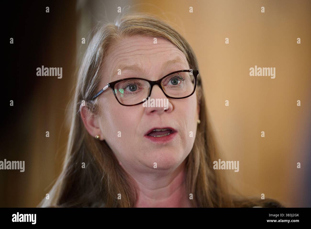 Edinburgh Scotland, UK 29 April 2025. Cabinet Secretary for Social ...