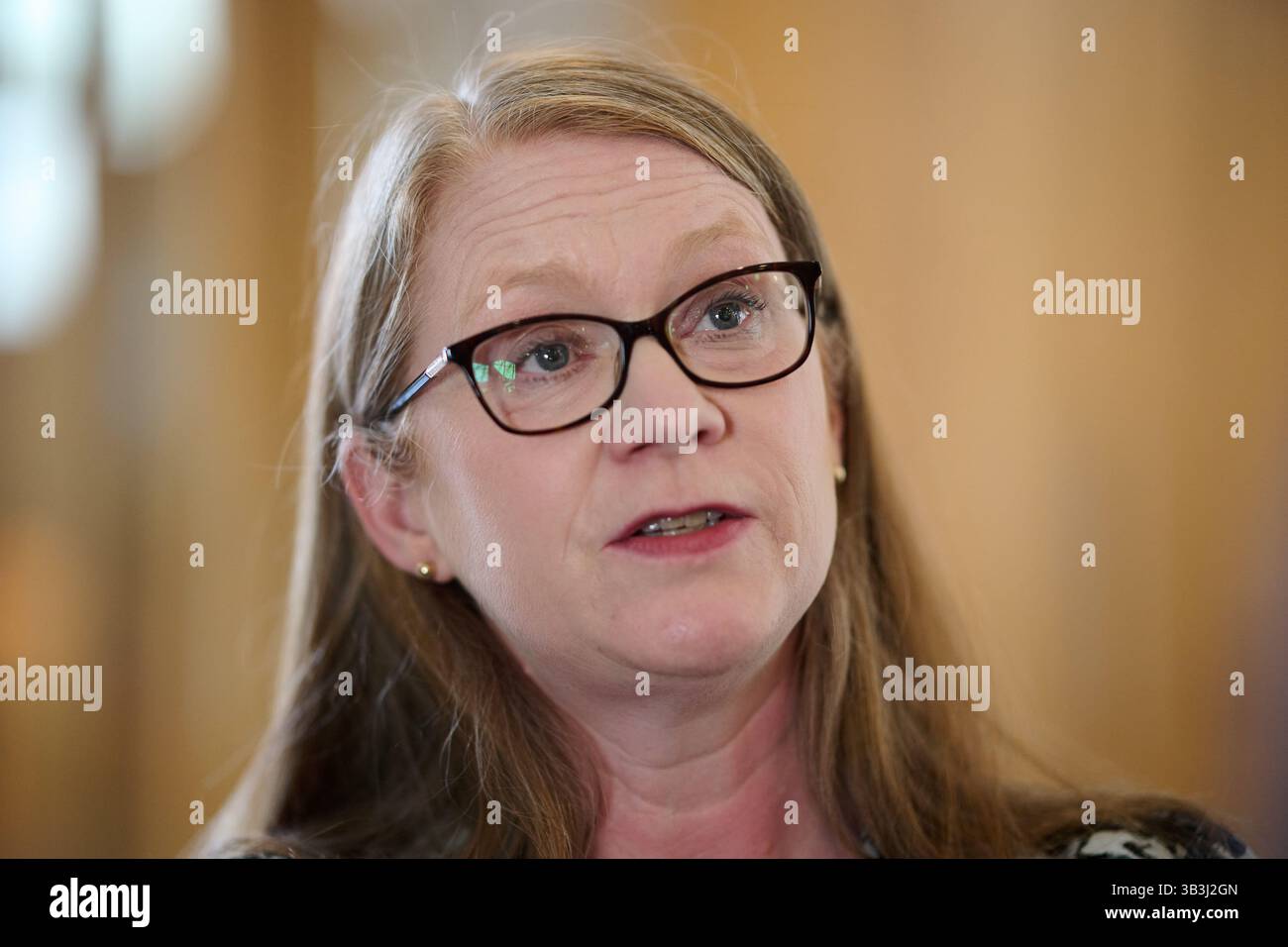 Edinburgh Scotland, UK 29 April 2025. Cabinet Secretary for Social ...