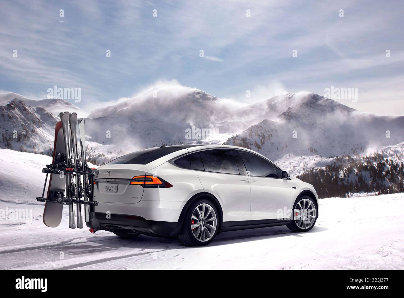 February 9, 2012 - California, U.S. - The Tesla Model X is a full-sized ...