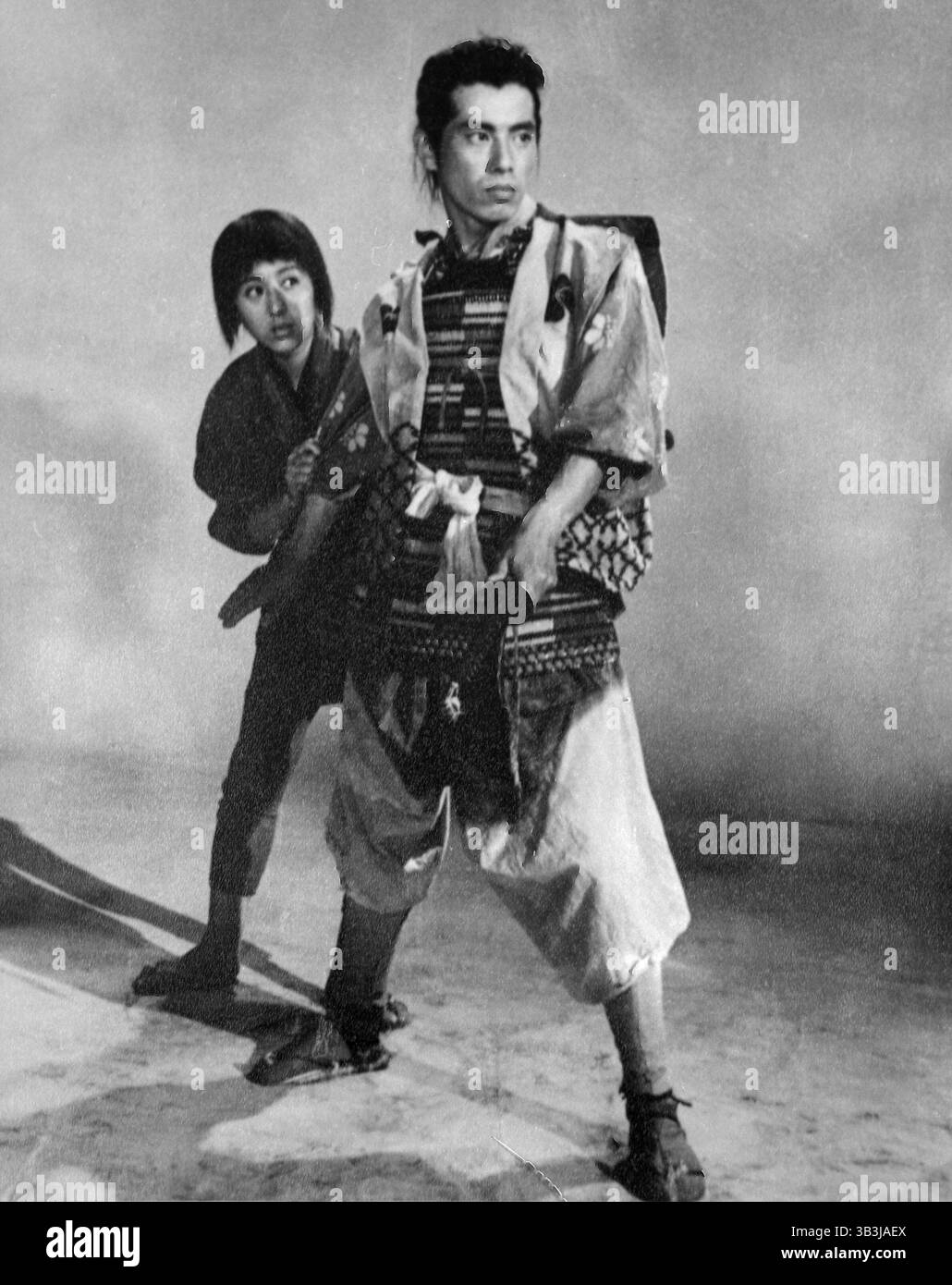 Scene from the movie Seven Samurai by Japanese film director Akira ...
