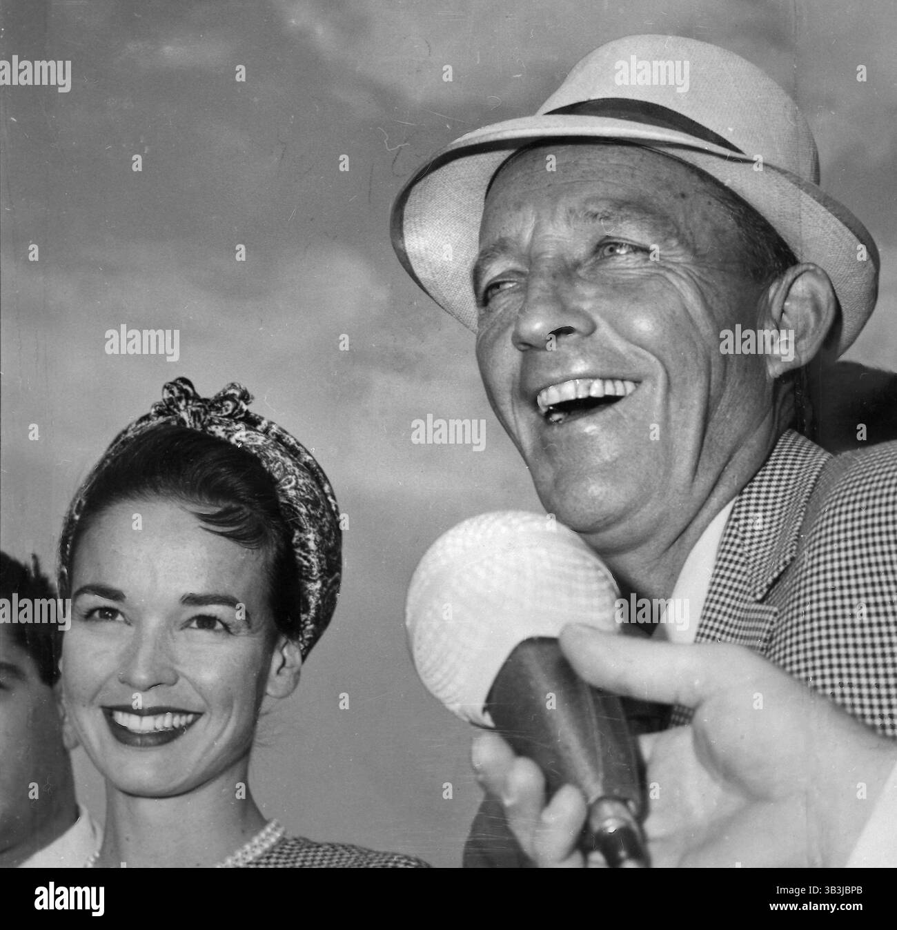 American singer and actor Bing Crosby, 1950s Stock Photo - Alamy