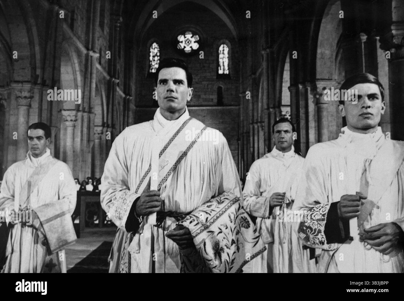 American actor Tom Tryon in the movie The Cardinal, 1963 Stock Photo ...