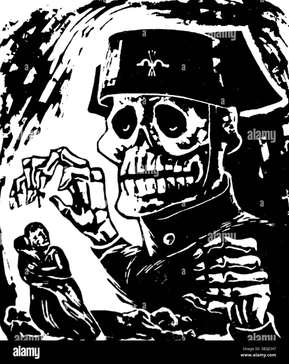 Don't Kill!, poster by Mexican artist Jose Chavez Morado, 1940 Stock ...