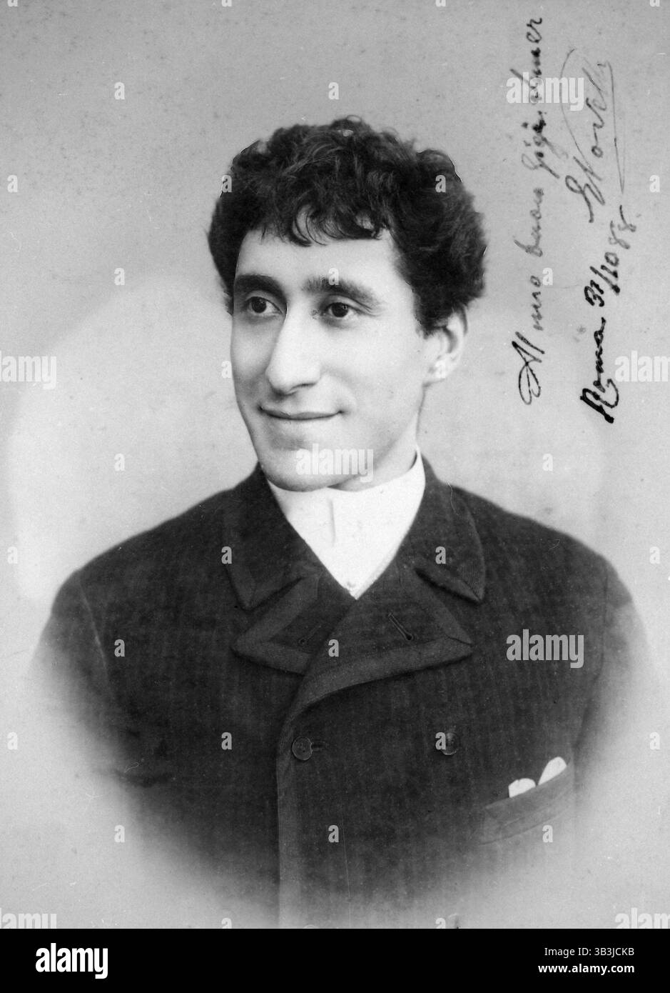 Italian stage actor Amleto Novelli, Italy 1900s Stock Photo - Alamy