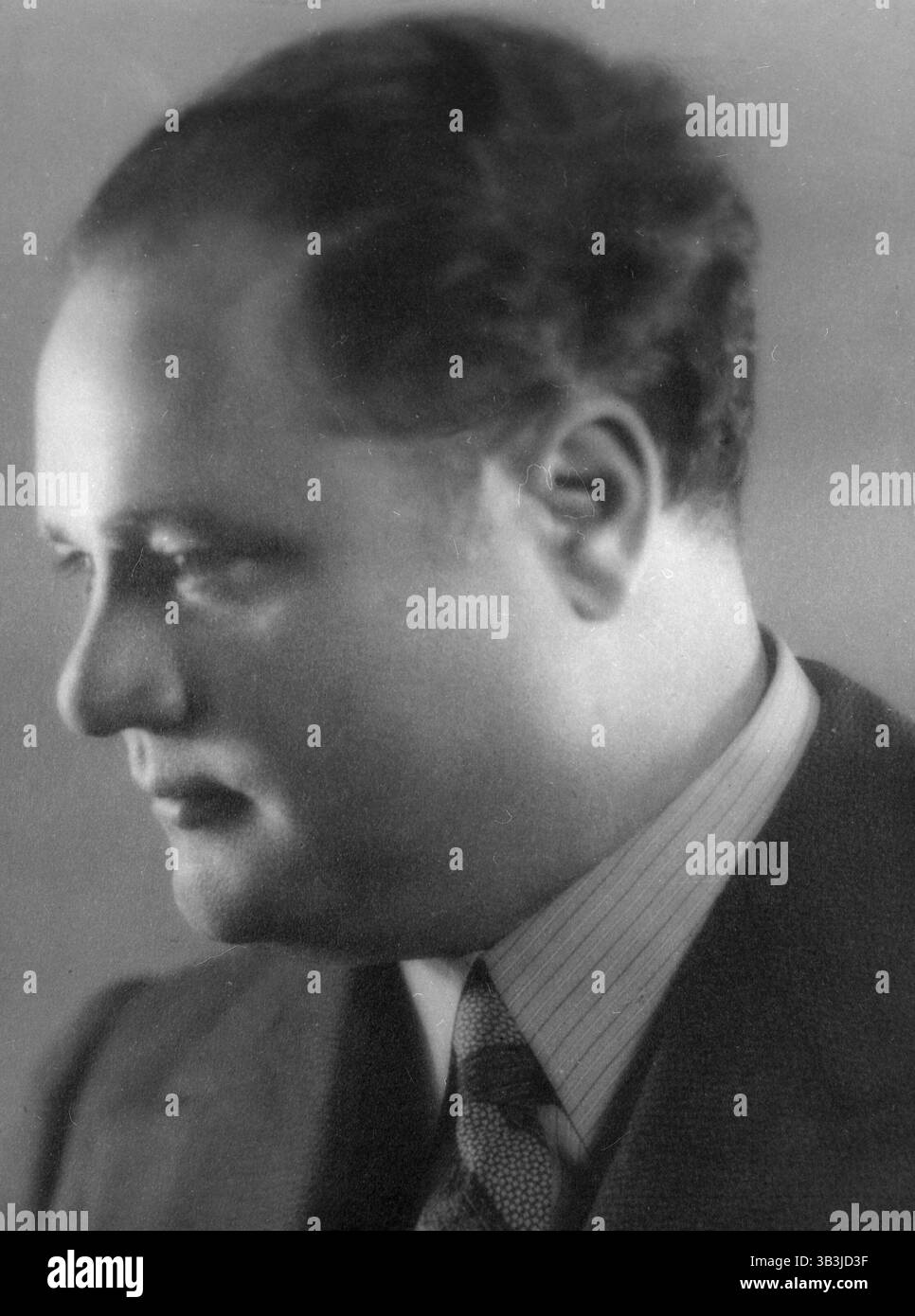 Italian opera singer Beniamino Gigli, 1920s Stock Photo - Alamy