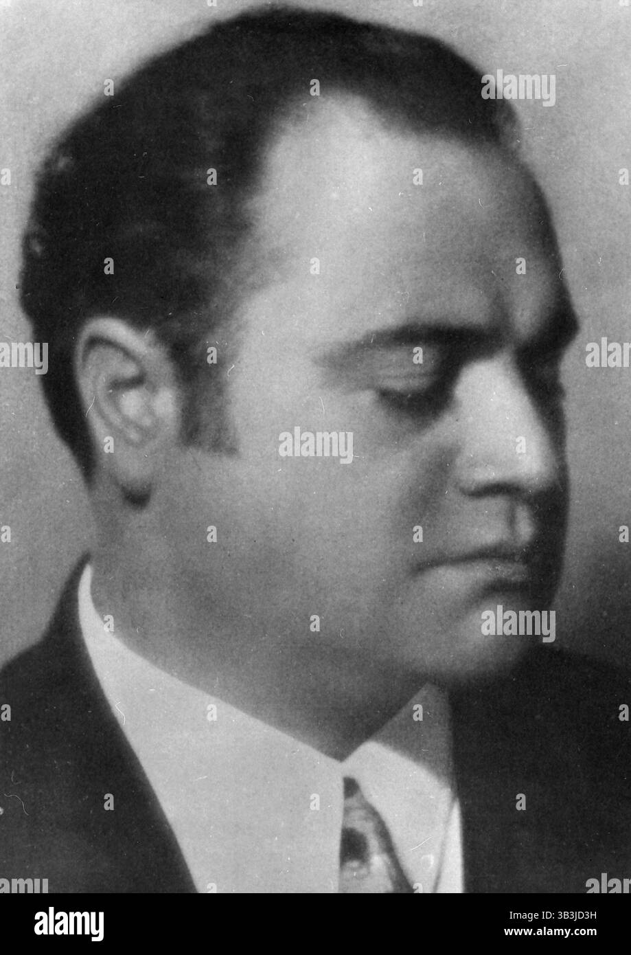 Italian opera singer Beniamino Gigli, 1920s Stock Photo - Alamy