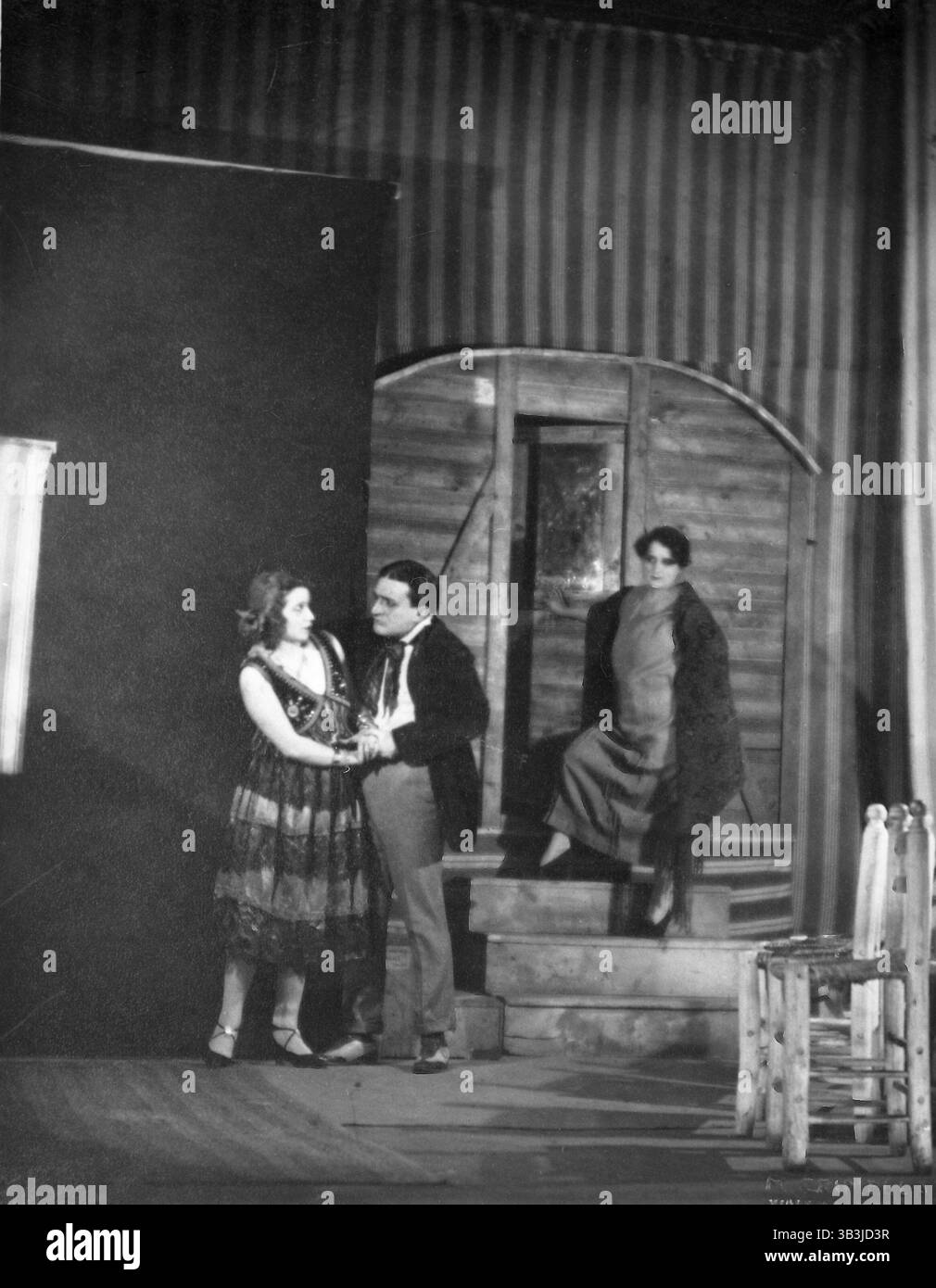 Italian stage actor and playwright Ettore Petrolini, 1920s Stock Photo ...